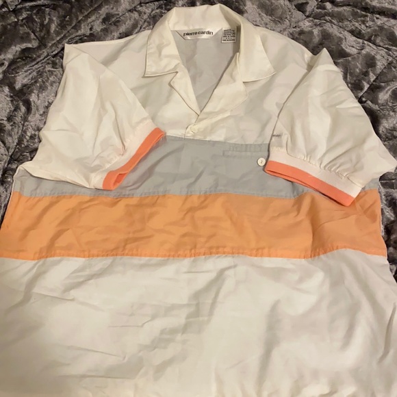 Pierre Cardin | Shirts | Vintage 8s Pierre Cardin Colorblock Top | Poshmark